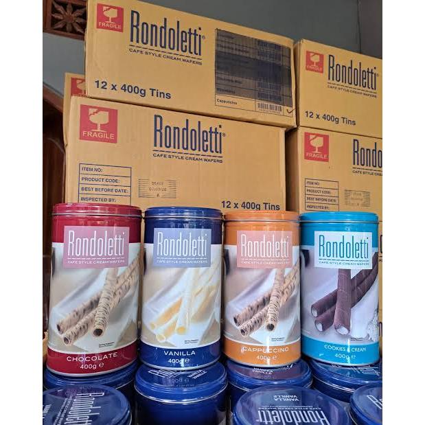 Jual Astor Rondoletti Wafer Roll 4 Varian Rasa 400g | Shopee Indonesia