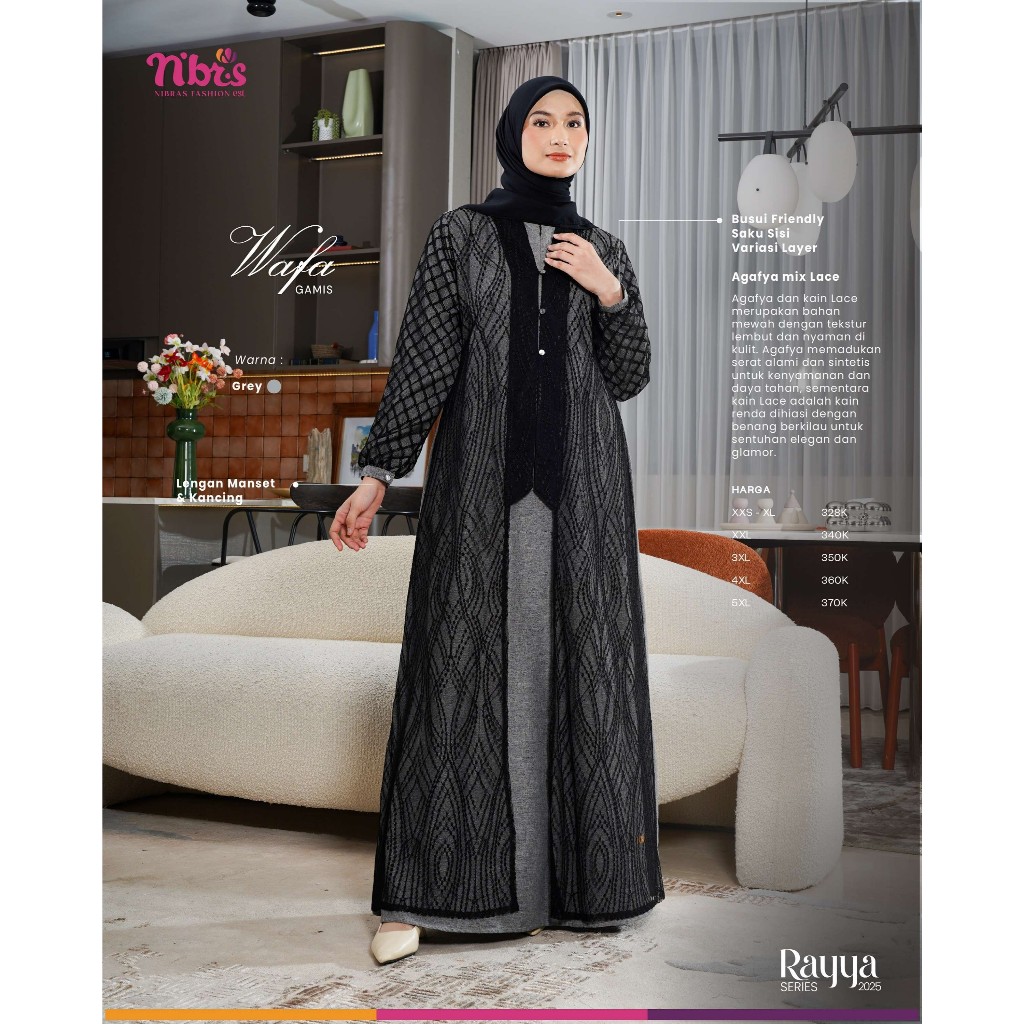 Jual (COD) SALE GAMIS BIG NIBRAS TERBARU 2026 | Shopee Indonesia