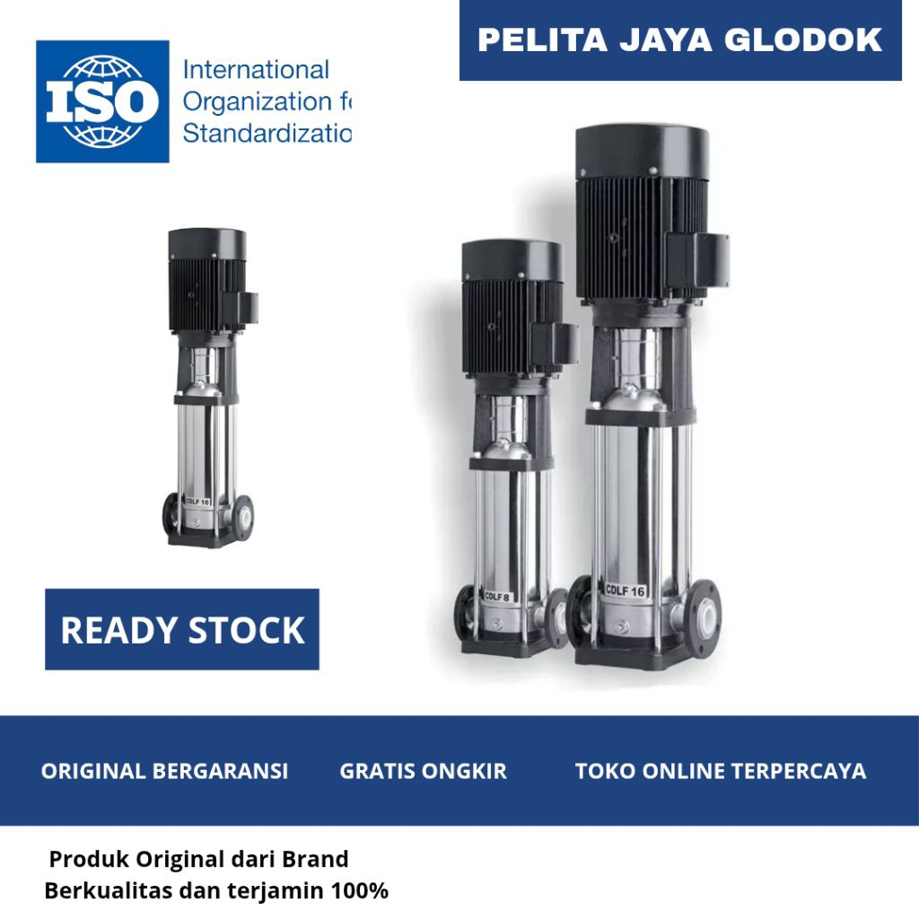 Jual Pompa Booster Centrifugal Vertical Multistage CNP CDLF 4-12 380V ...