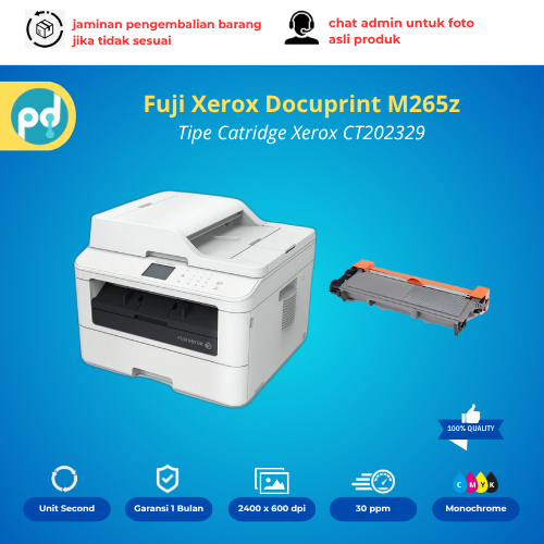 Jual Printer Fuji Xerox M265z Bekas – Multifungsi Print Scan Copy Fax ...