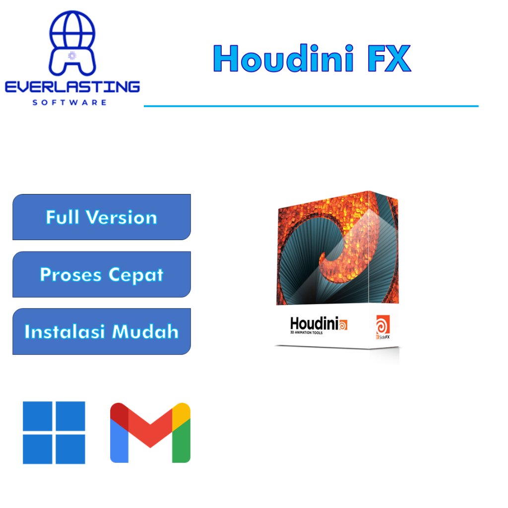 Jual Houdini FX Full Version Software 3D Animasi Full Lisensi Lifetime ...