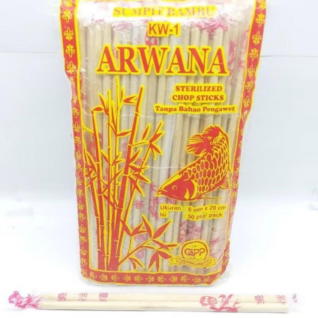 Jual Sumpit Kayu/Sumpit Bambu Arwana (1Bks) | Shopee Indonesia