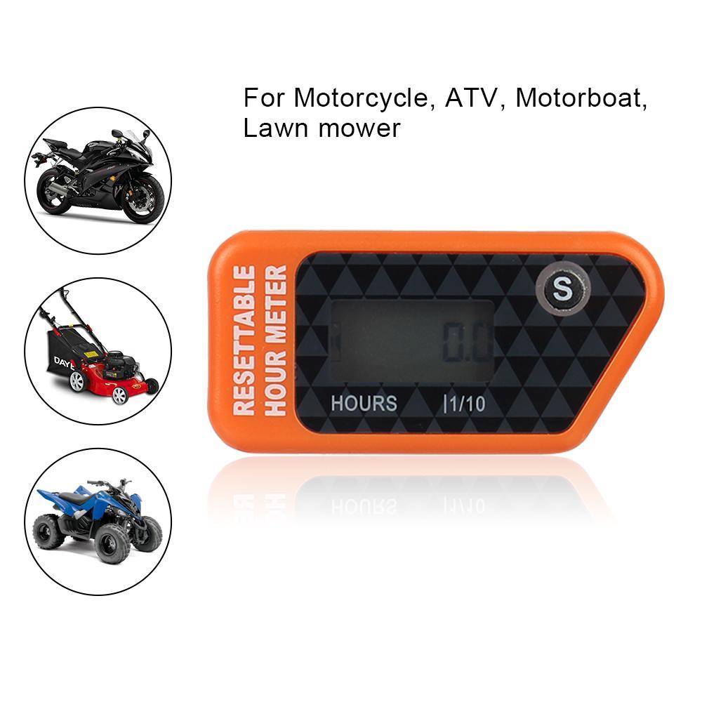 Jual Wireless Vibration Hour Meter Auto Engine Timer Counter Gauge ...