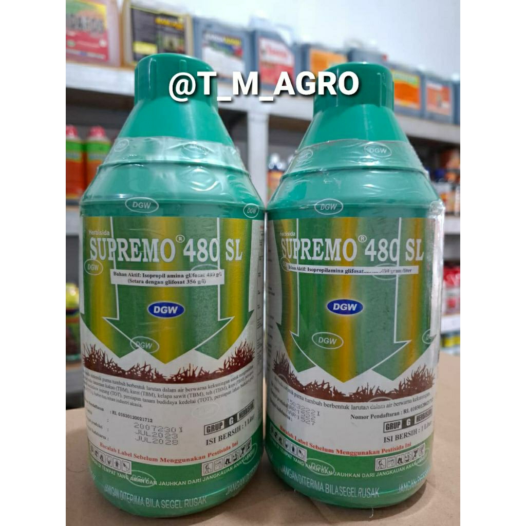 Jual Herbisida Sistemik Supremo 480SL 1LT | Shopee Indonesia