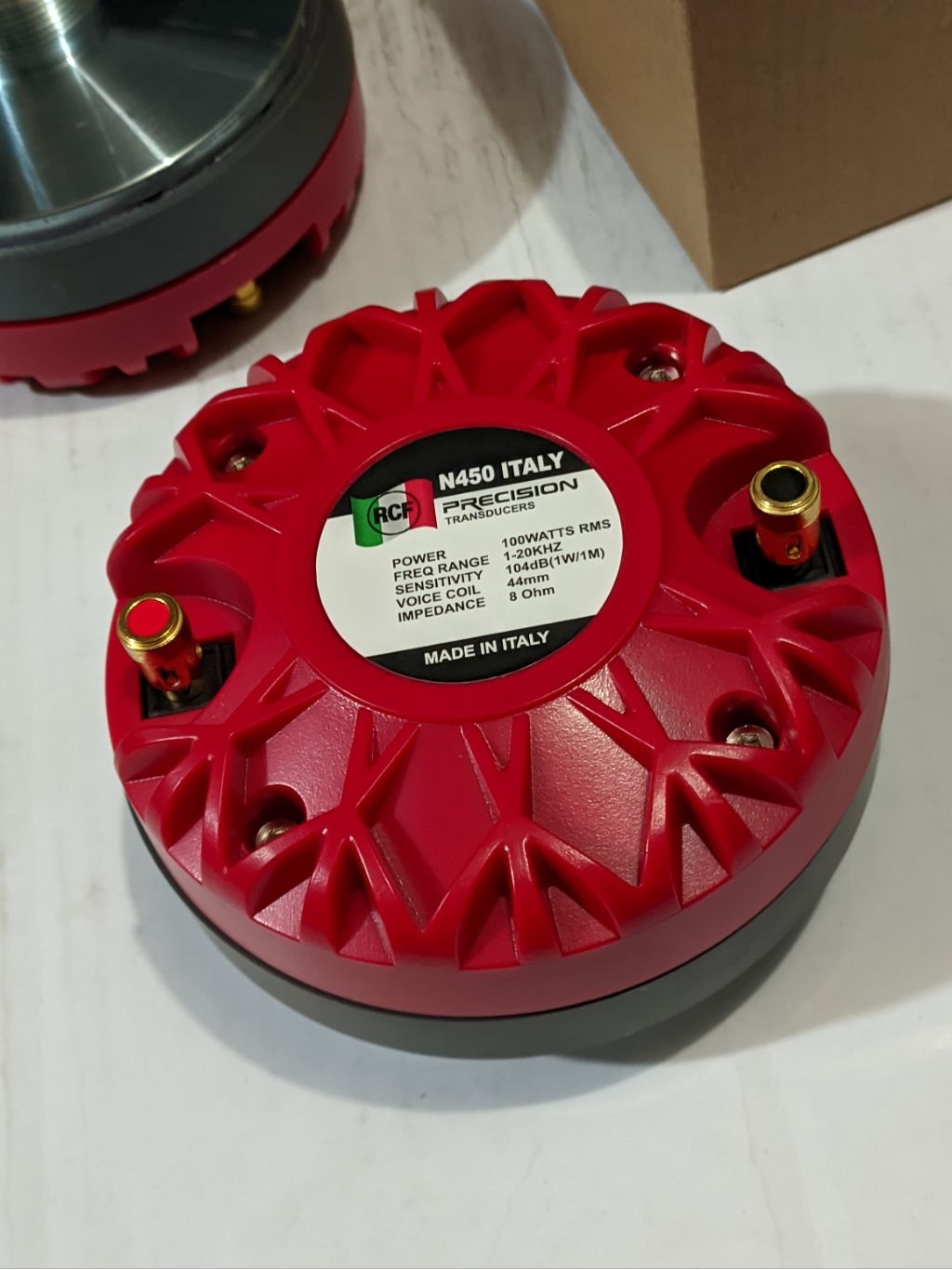 Jual Driver tweeter RCF N450 ITALY 100WATTS GRADE A ORIGINAL DRAT ...