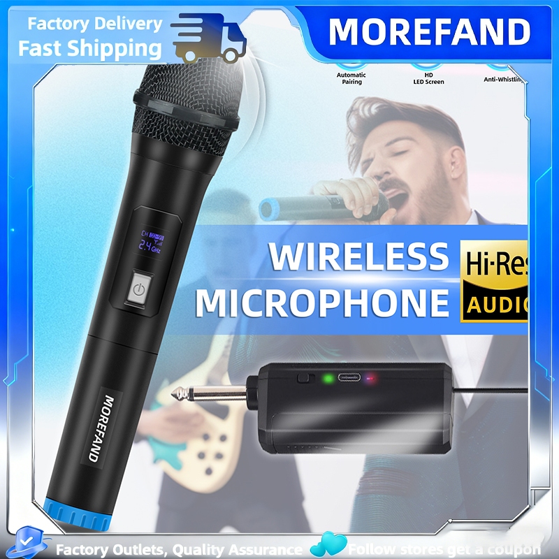 Jual Mikrofon nirkabel UHF Pegang mic Professional UHF Wireless Mic ...