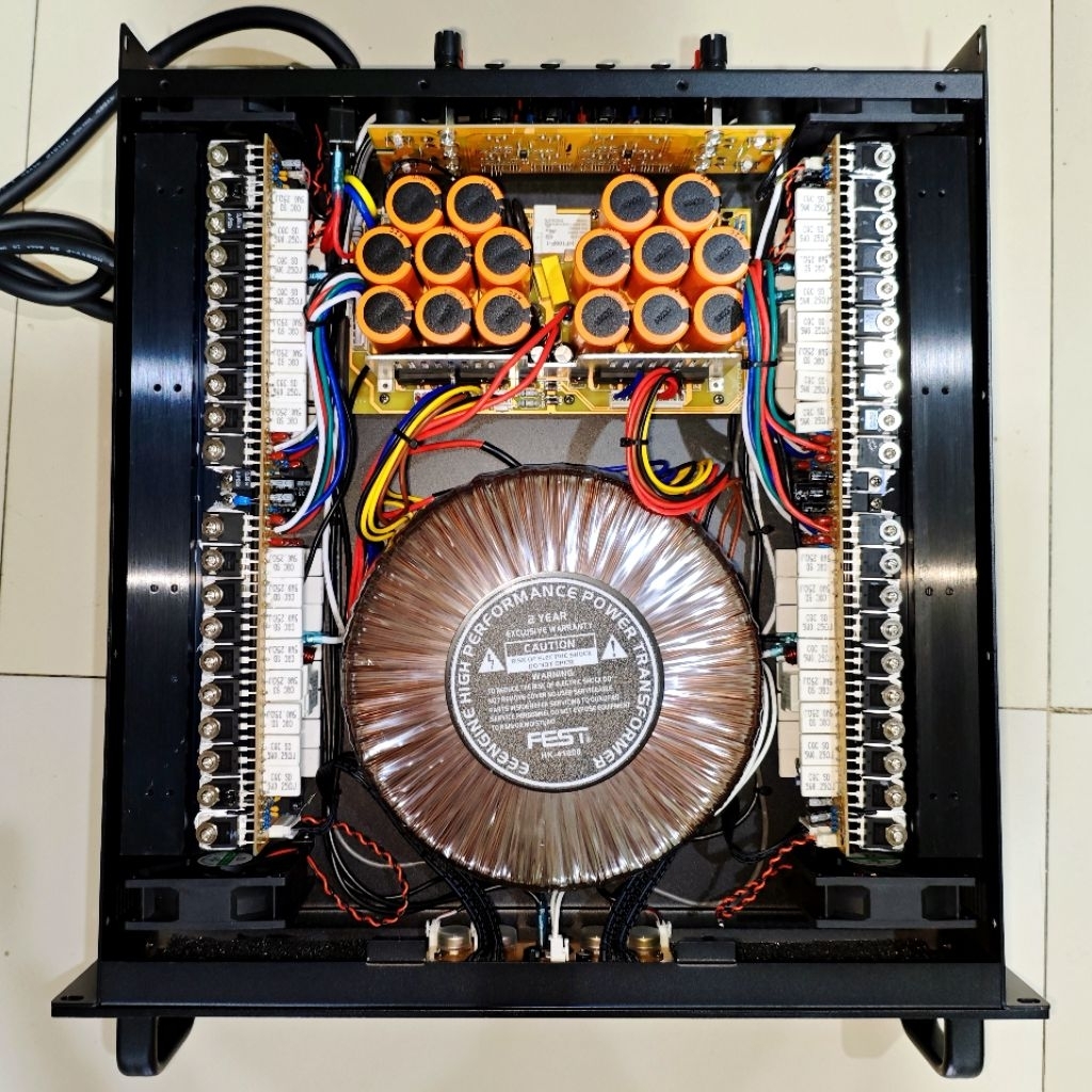 Jual Kesing Box Power amplifier Model Fest V2 4 chanel 2u Body Komplit ...