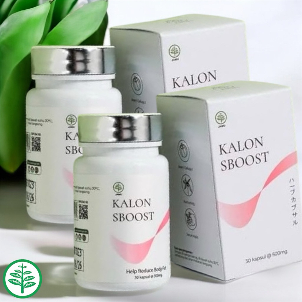 Jual PAKET 2 BOTOL Kalon Sboost Premium Kapsul Pelangsing Badan ...