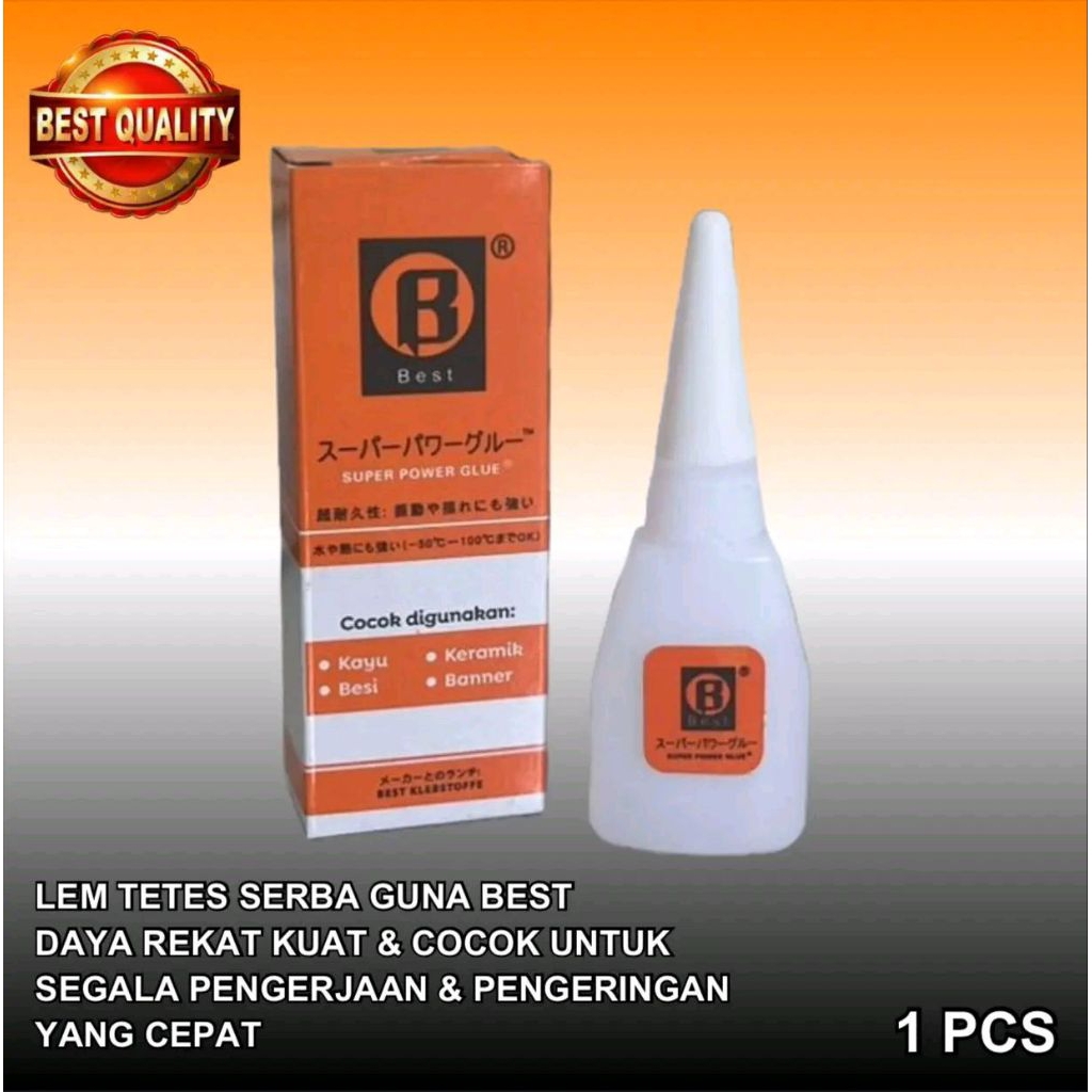 Jual Lem Tetes/Lem G/Lem Korea/Lem Power Glue/Lem Setara Epotec ...