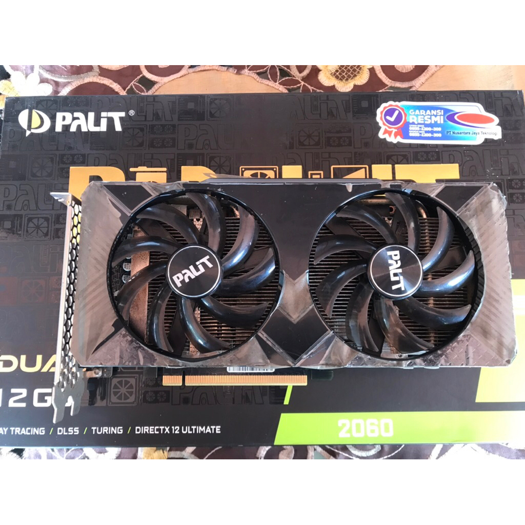 Jual Palit RTX 2060 OC 12GB GDDR6 | Shopee Indonesia