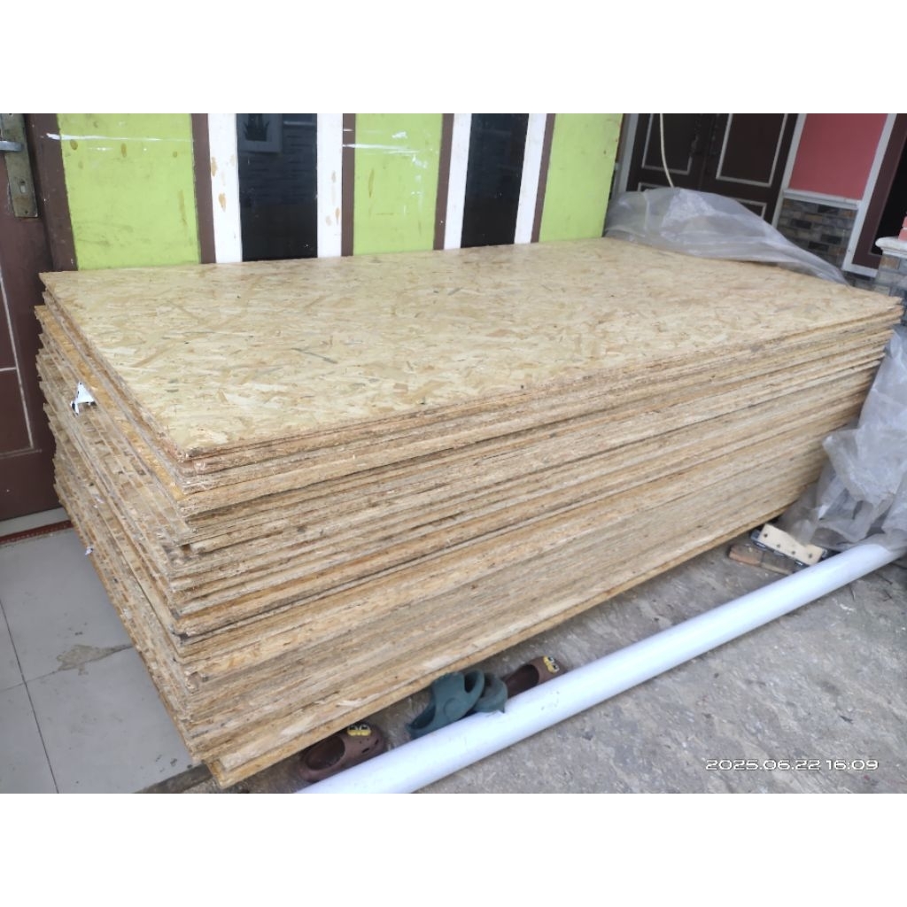 Jual Triplek tatal osb waferboard OSB 250X125CM | Shopee Indonesia