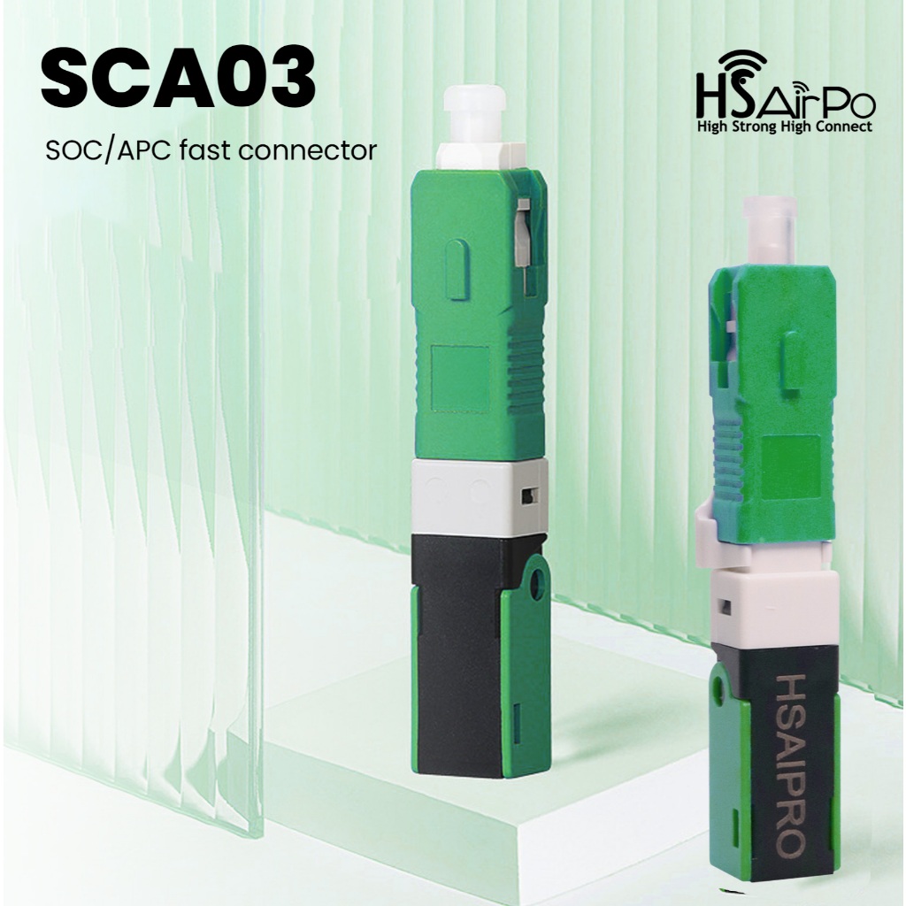 Jual HSAirPo SC/APC FAST CONNECTOR Anti Gagal Model Butterfly – Fastcon ...