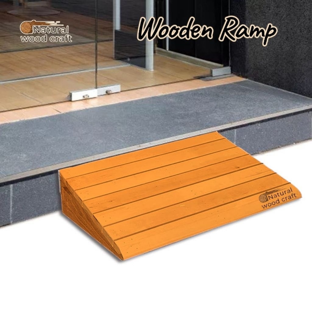 Jual Wooden ramp L 35 cm tanjakan motor kayu jembatan tanjakan kayu ...