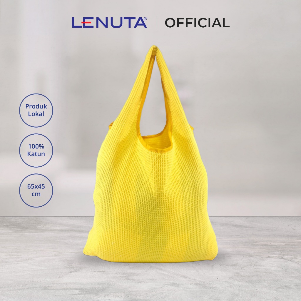 Jual Lenuta Tas Belanja Lipat Waffel (65x45 cm) | Shopee Indonesia