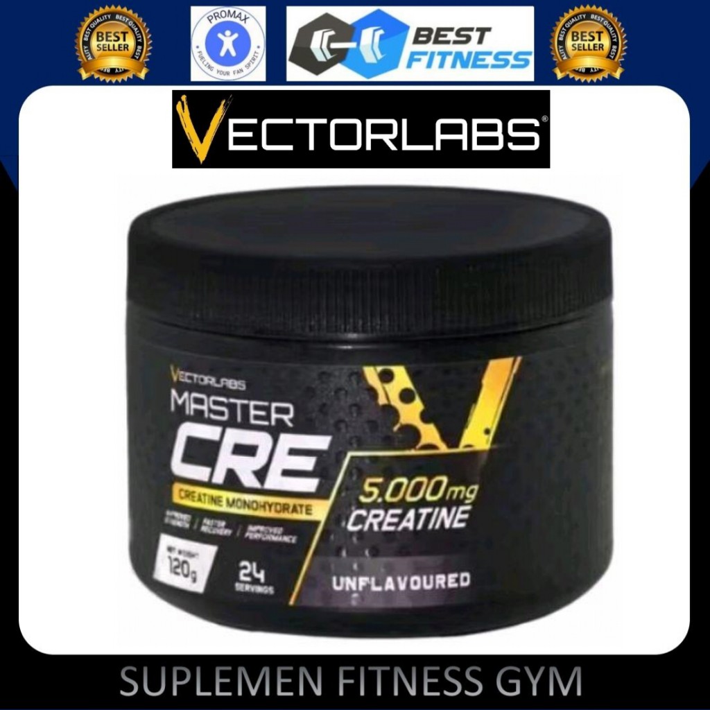 Jual VECTORLABS 120 gram & 300 gram Master Cre Creatine Monohydrate ...