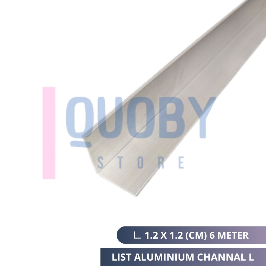 Jual List Siku Aluminium L 12mm Panjang 6 Meter | Shopee Indonesia