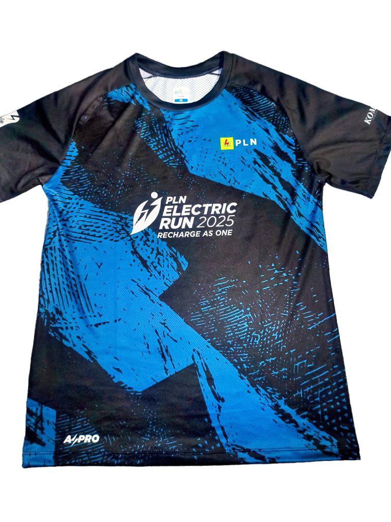 Jual Jersey Running Event Lari PLN Electric Run 2025 by Aspro | Shopee ...