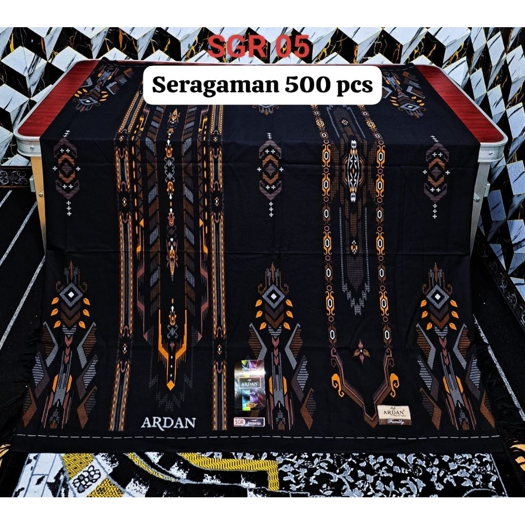 Jual SARUNG TENUN ARDAN FAMILY GOLD TERBARU BISA SERAGAM (BISA COD ...