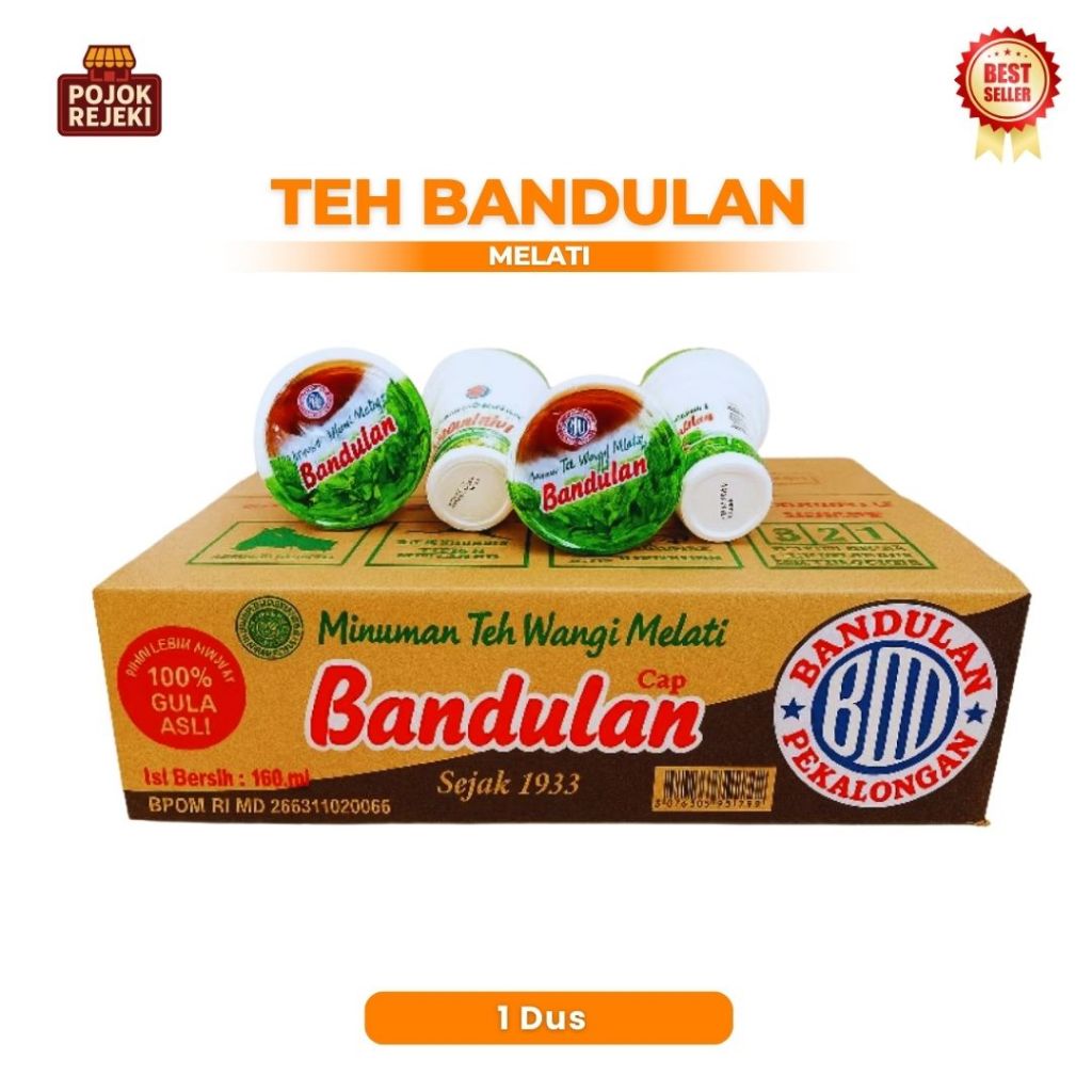 Jual Teh Bandulan Rasa Melati 1 Dus Isi 24 Pcs | Shopee Indonesia