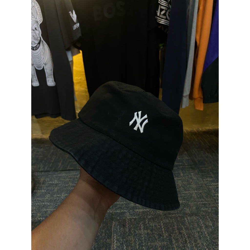 Jual bucket hats MLB NY | Shopee Indonesia