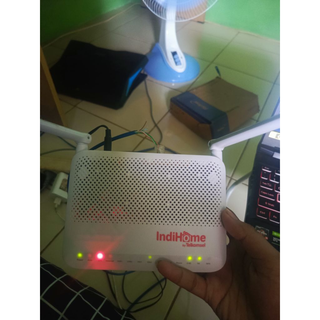 Jual Router GPON hg6145d2 + adaptor normal | Shopee Indonesia