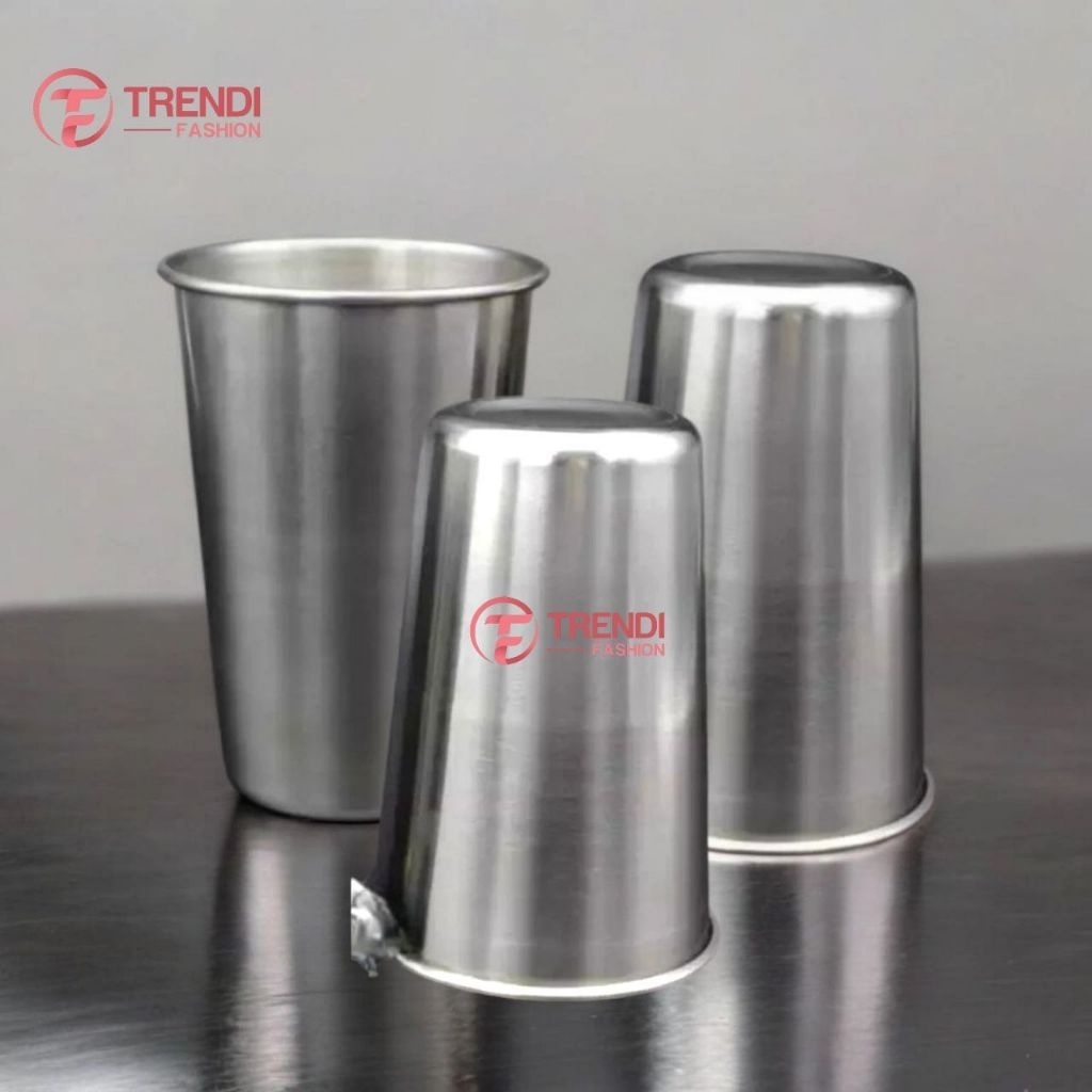 Jual Cangkir Stainles Steel Bahan Tebal Uk 250ml Mug Stainless Kopi ...