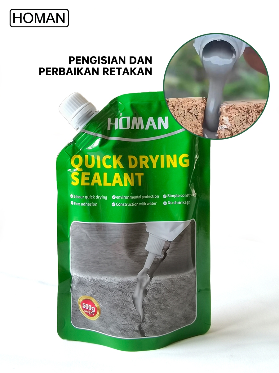 Jual Perekat perbaikan retak Perekat beton Pengisi retakan tanah 500ml ...