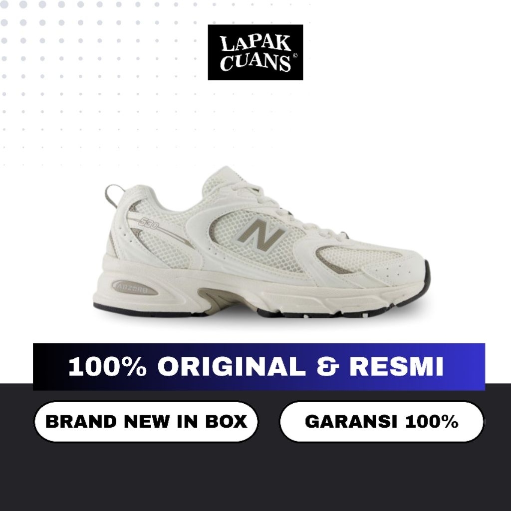 Jual New Balance 530 Sea Salt Arid Stone - U530CSB (RESMI PT. MAP ...