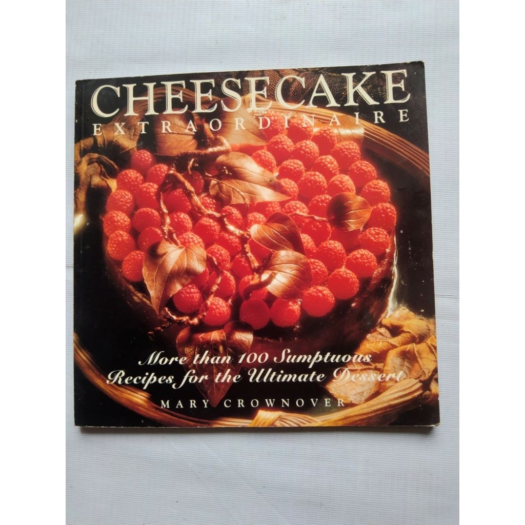 Jual Buku Resep Masak Impor CHEESE CAKE EXTRAORDIONAIRE More Than 100 ...