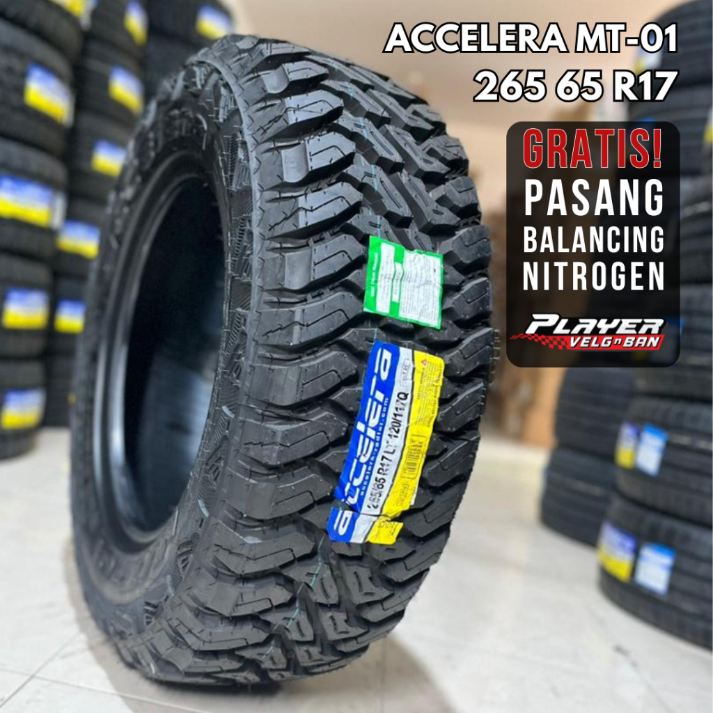Jual Ban mobil semi off-road kasar ukuran 265/65 R17 ACCELERA M/T-01 ...