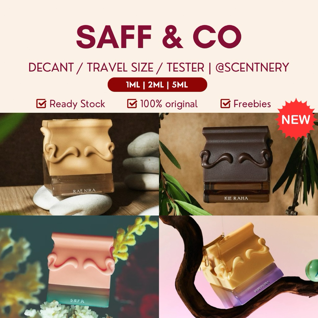 Jual DECANT - SAFF & CO Parfum | Kie Raha | Rae Nira | SOFR | KIRITHRA ...