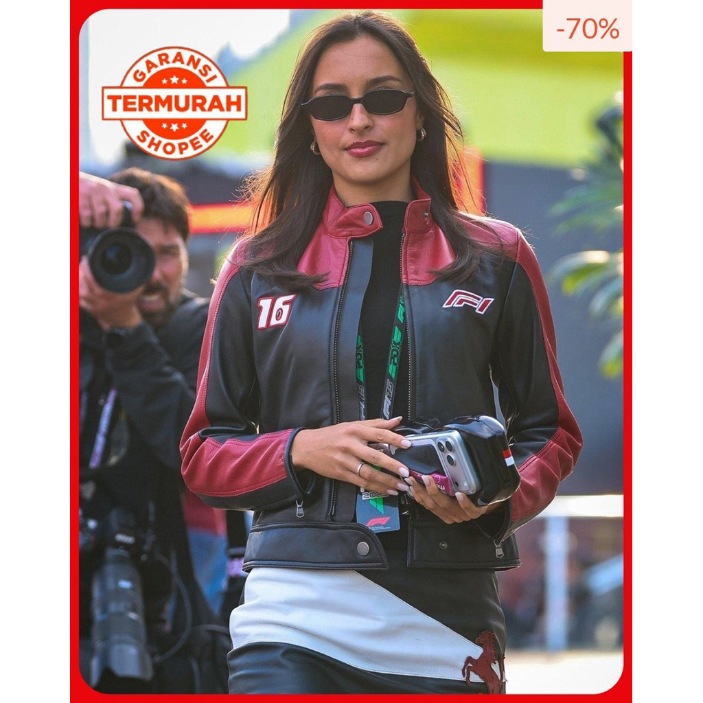 Jual (READYSTOCK) Jaket Ferrari F1 Leather Jacket | Shopee Indonesia