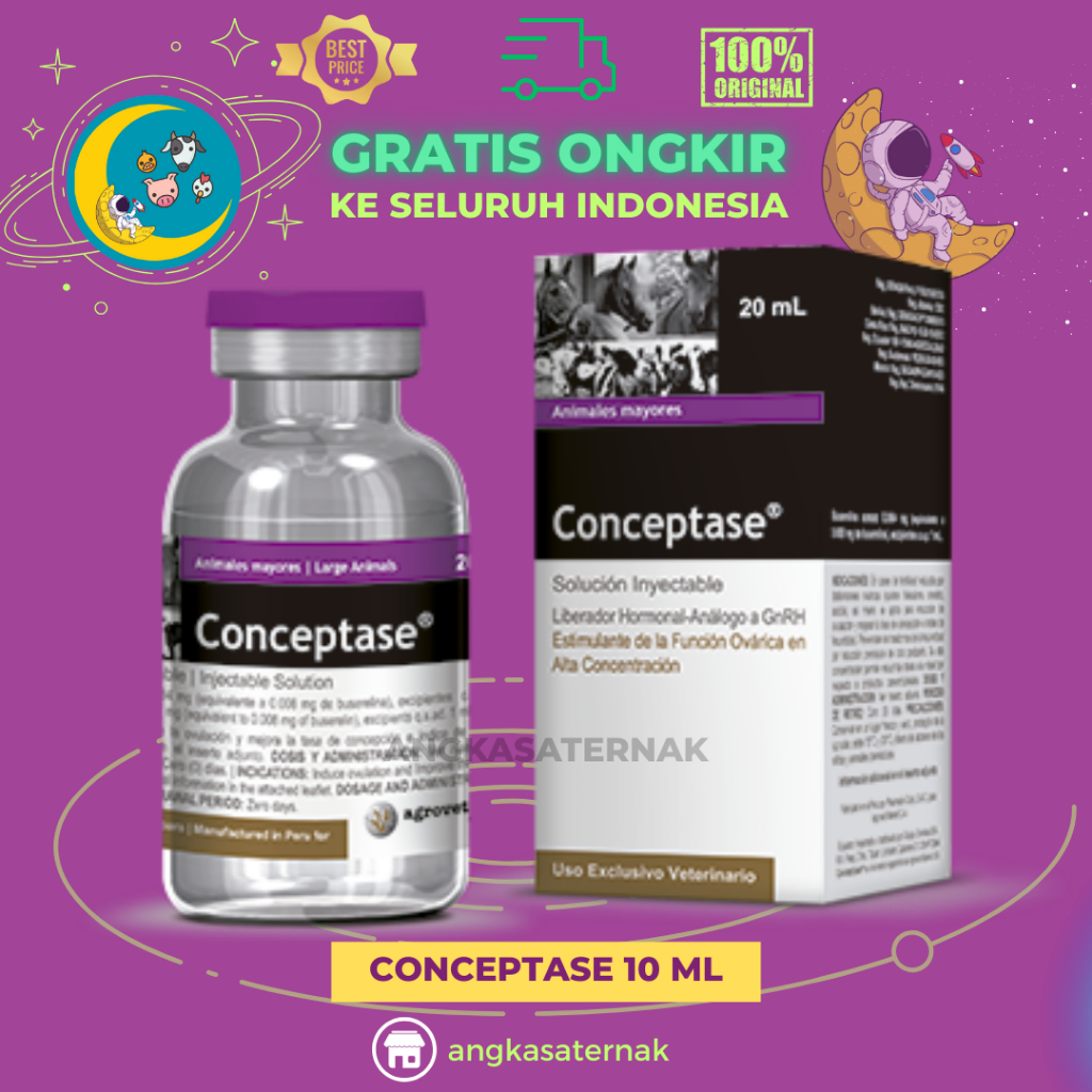 Jual CONCEPTASE 10 ML BY AGROVET - Hormon Kesuburan Dan Gangguan ...