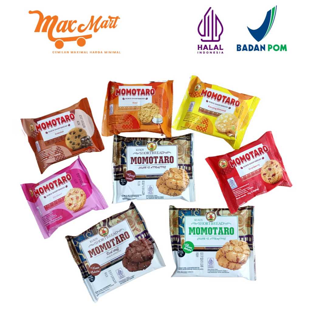 Jual Cookies Momotaro Shortbread Momotaro Original 45gr Momotaro ...