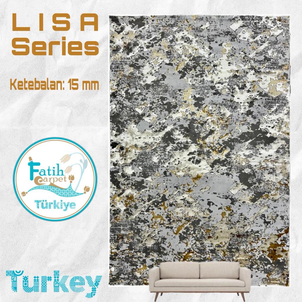Jual Karpet Minimalis impo Turki Merek Lisa 18a | Shopee Indonesia