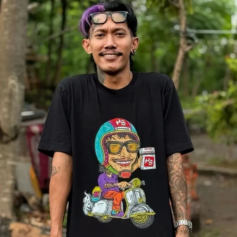 Jual Baju Kaos Djiamputh Comic Series x HS Berani Kita Beda Viral ...