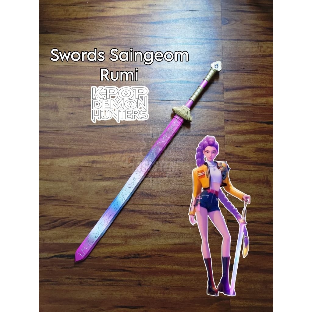 Jual Rumi Sword Cosplay Props Kpop Demon Hunter | Shopee Indonesia
