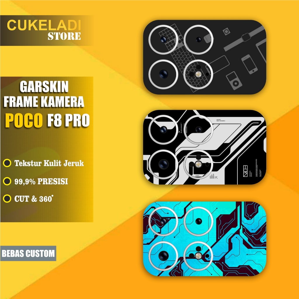 Jual EKSLUSIF! (3Pcs) SKIN PROTECTOR - FRAME CAMERA POCO F8 PRO / F8 ...
