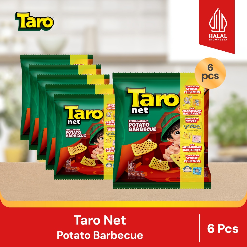Jual Paket Bundling Taro Barbeque 17gr 6pcs | Shopee Indonesia
