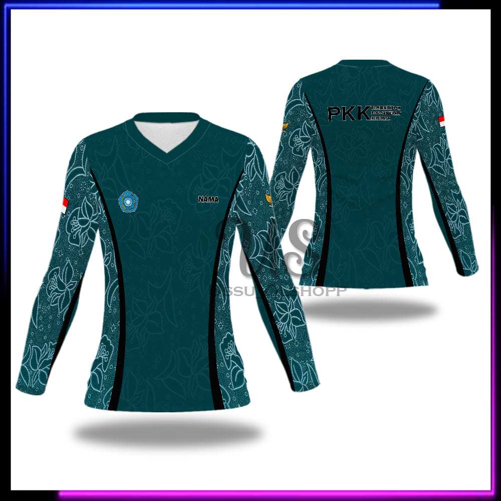 Jual Jersey PKK / Seragam Batik Pkk Nasional / Seragam Ibu PKK Terbaru ...