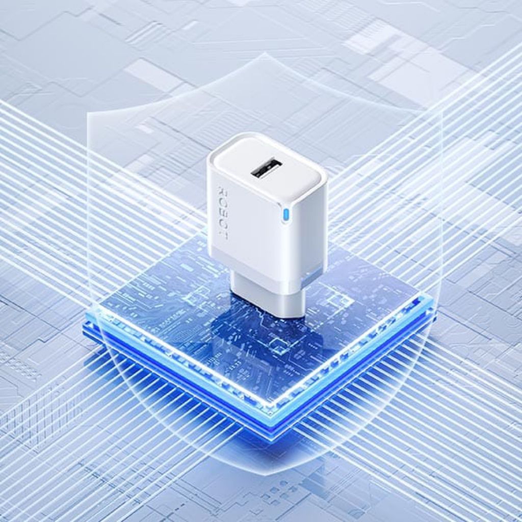 Jual ROBOT RT-K8S 12W 5V/2.4A Batok Charger Adaptor Original | Shopee ...