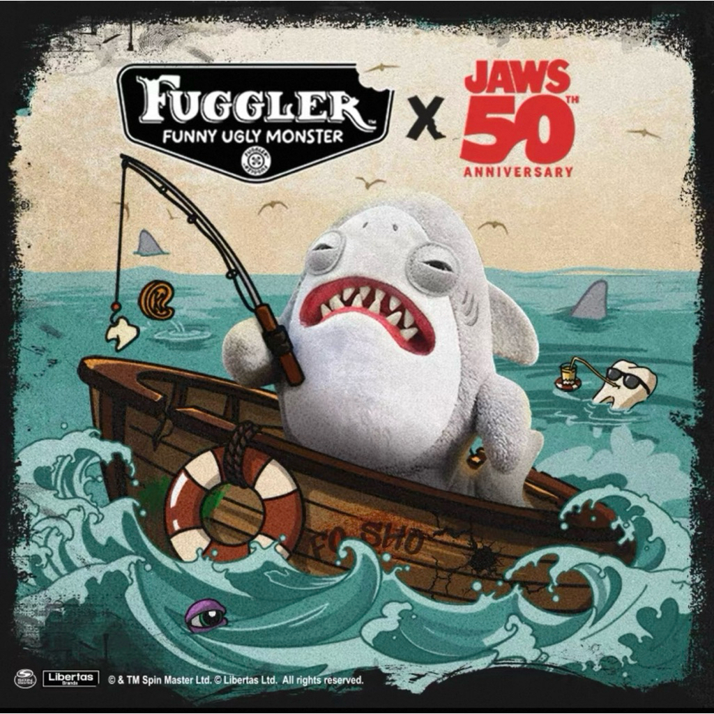 Jual Zuru Fuggler X Jaws 50th Anniversary Original Funny Ugly Monster ...