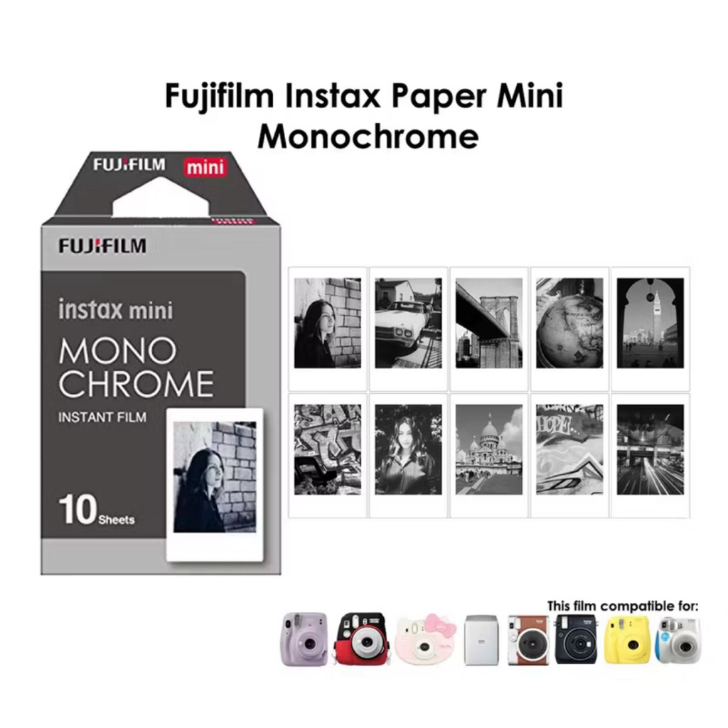 Jual FUJIFILM INSTAX MINI MONOCHROME | Shopee Indonesia