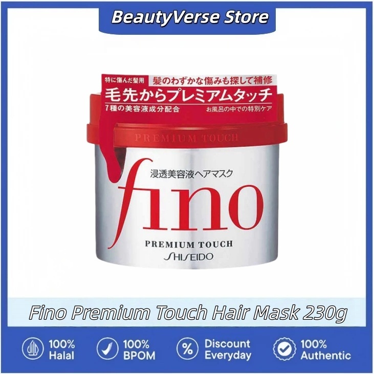 Jual Fino Premium Touch Hair Mask 230g | Perbaikan rambut dengan hair ...