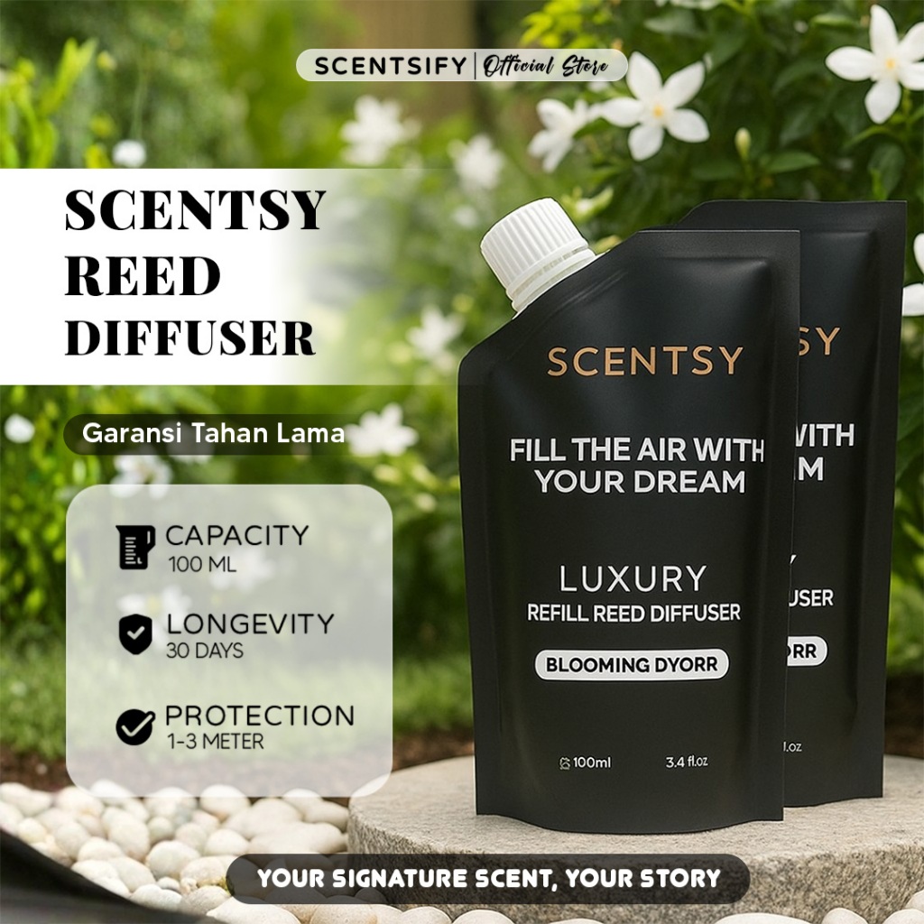 Jual SCENTSIFY Refill Luxury Reed Diffuser 100 ml - Pengharum Ruangan ...