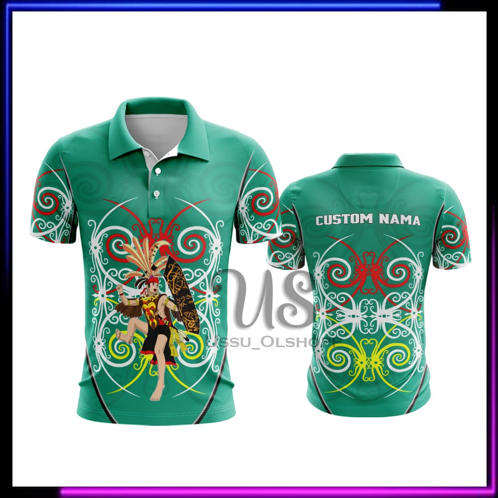Jual Kaos Batik Kalimantan / Jersey Batik Kalimantan /Jersey Batik ...