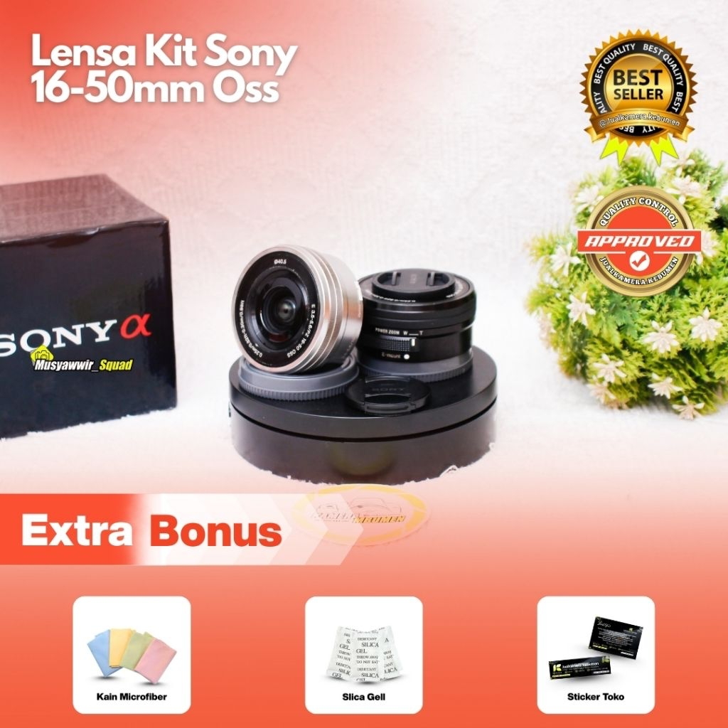 Jual Lensa Kit Sony 16-50mm Oss - Lensa Sony E PZ 16-50mm f3.5-5.6 Oss ...
