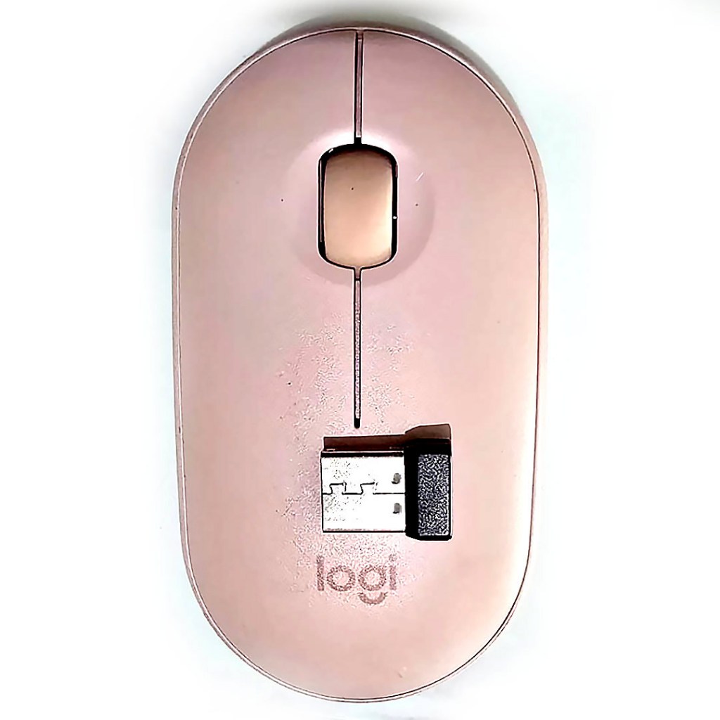 Jual 251118B Original Logitech Pebble M350 Rose Pink Ultra Thin Slim ...