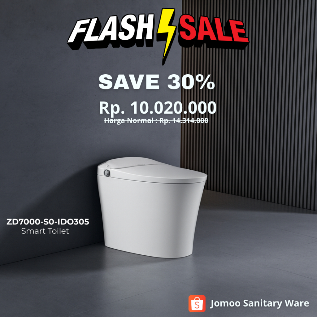Jual JOMOO Smart Toilet / Kloset Duduk Automatic ZD7000-S0-IDO305 ...