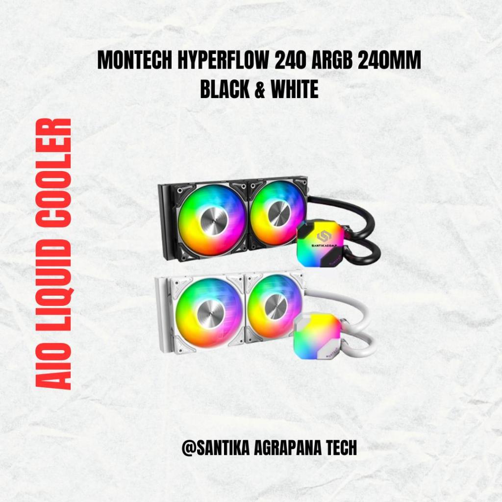 Jual CPU COOLER MONTECH Hyperflow Digital 240 AIO Liquid Hydro | Shopee Indonesia